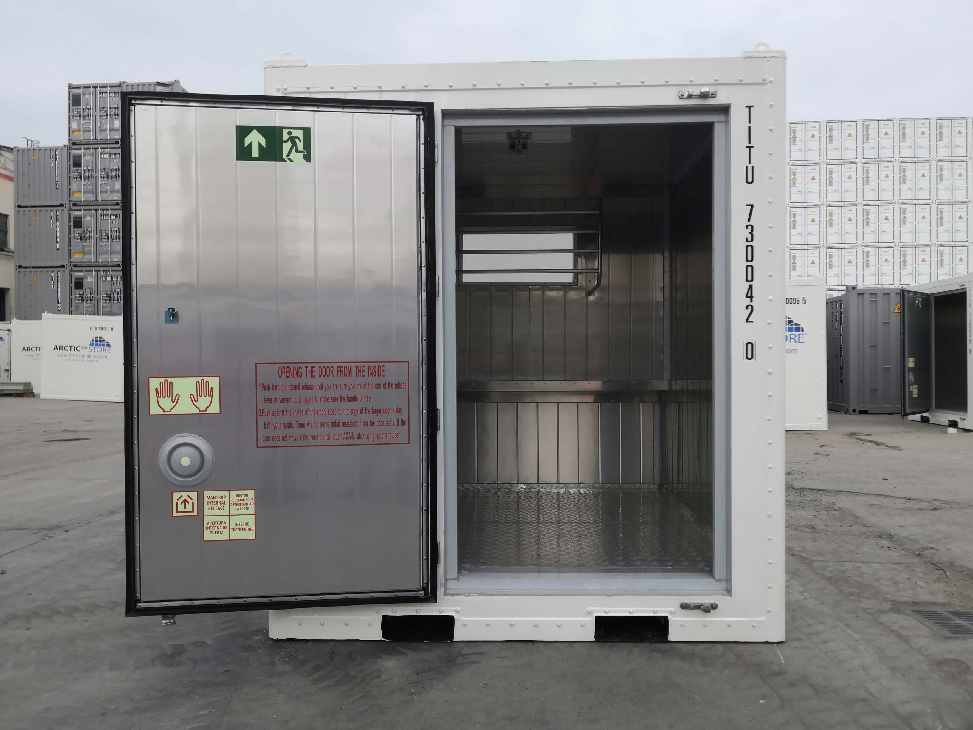 Portable trailer cold storage - Refrigerated mini storage | Rent /Buy
