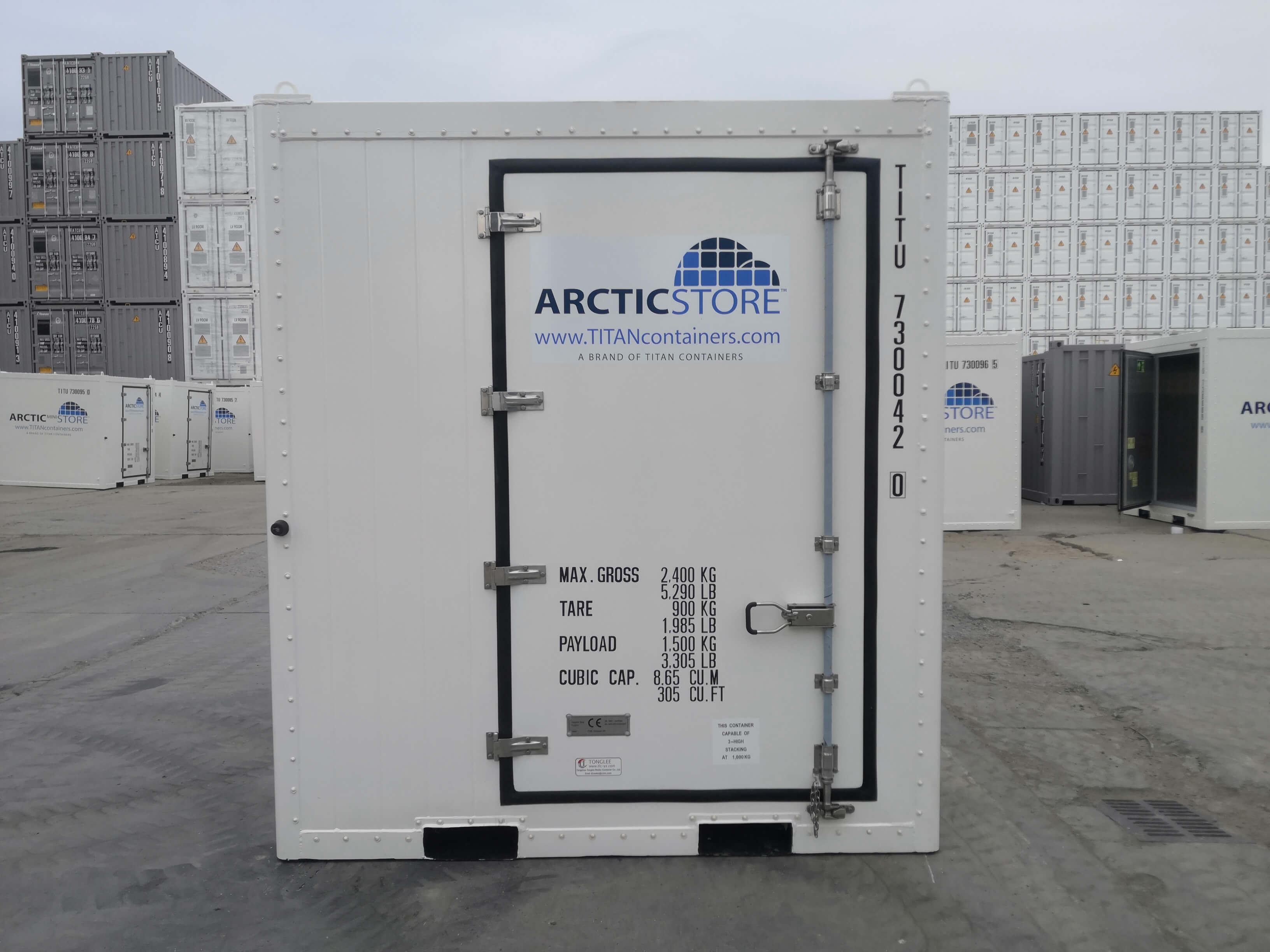 Portable trailer cold storage - Refrigerated mini storage | Rent /Buy