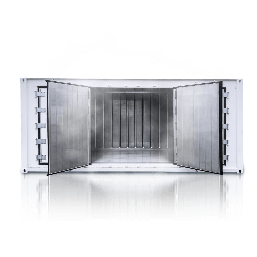 side door opening multi dual zone refrigerated storage containers